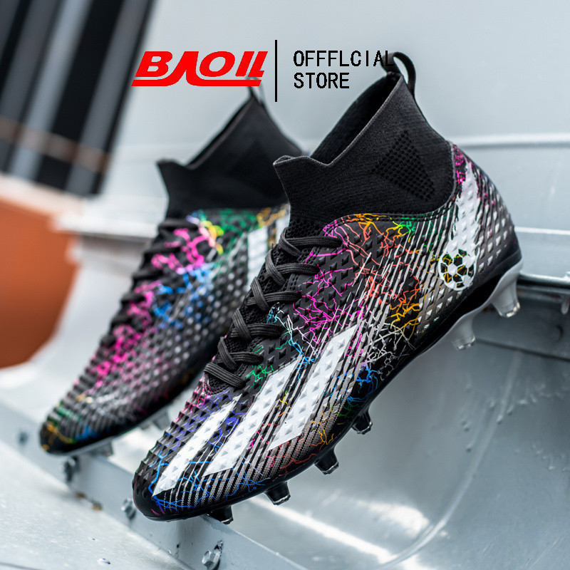 Baoil-2024 FG/TF Youth รองเท้าฟุตบอลกีฬากลางแจ้งรองเท้าฟุตบอลความ ...