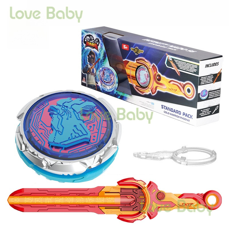 Infinity Nado 6 ของเล่นดาบมอนสเตอร์ แบบโลหะ เรืองแสง สําหรับเด็ก VGPF ...