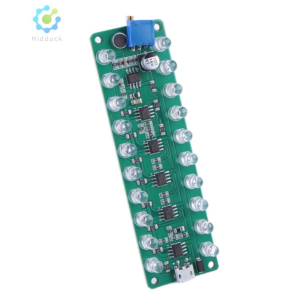 Dc 5V-12V Sound Level Music Spectrum Meters Light Sound Partner Display ...