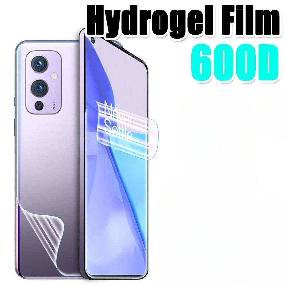 Oneplus Ace2 Ace2V Ace3 Ace3V คลุมทั้งหมดด้านหน้ากลับ HD Clear Soft Hydrogel ฟิล์มสําหรับ ...