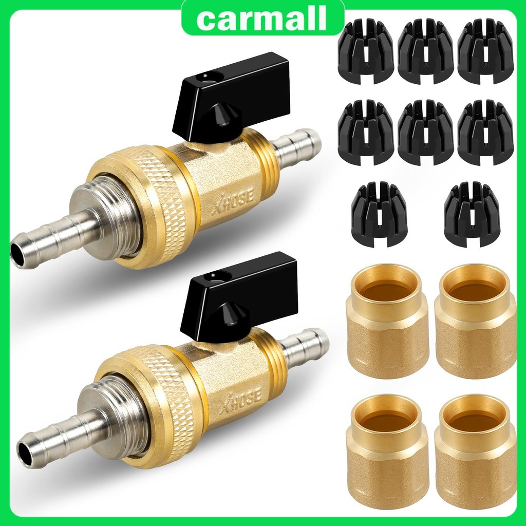 Garden Retractable Hose End Adapter 3/4 GHT Heavy Duty ทองเหลืองสวน ...