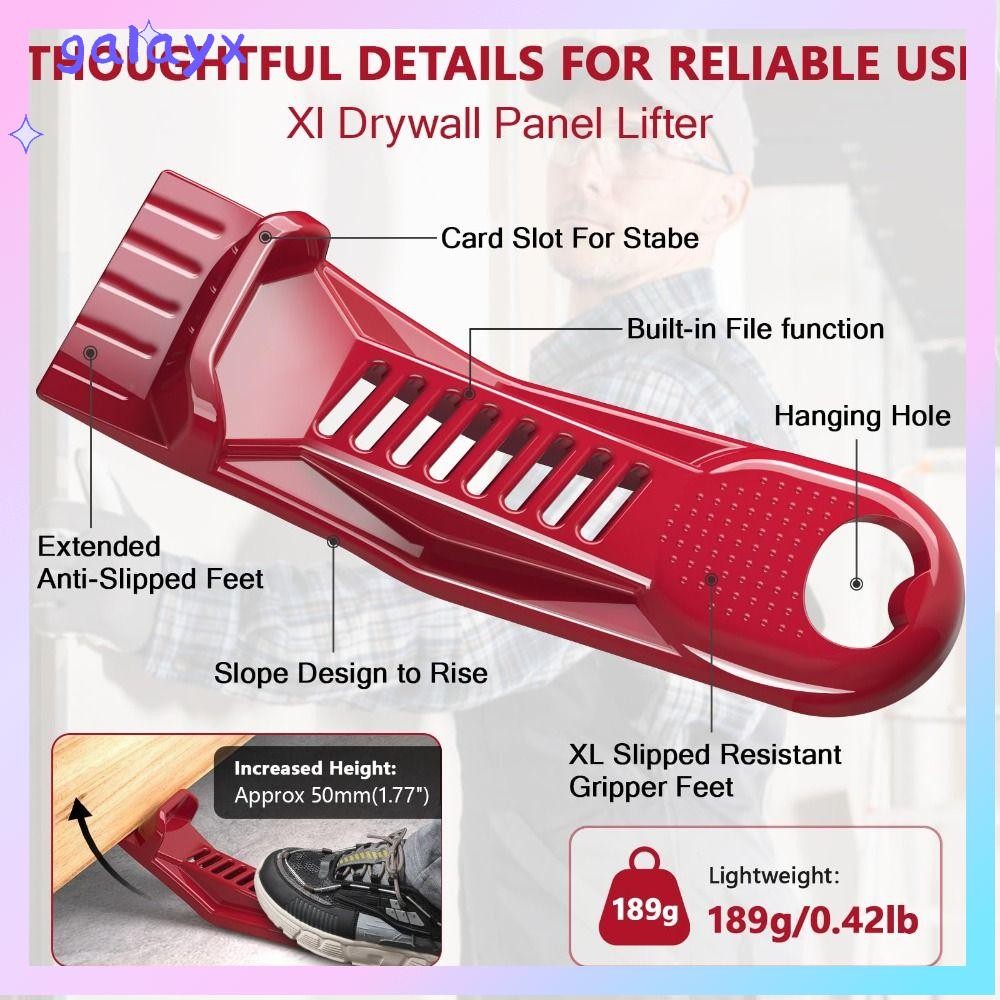 GALAYX Drywall แผงยก, เครื่องมือติดตั้งแผง Drywall อเนกประสงค์ Pocket ...