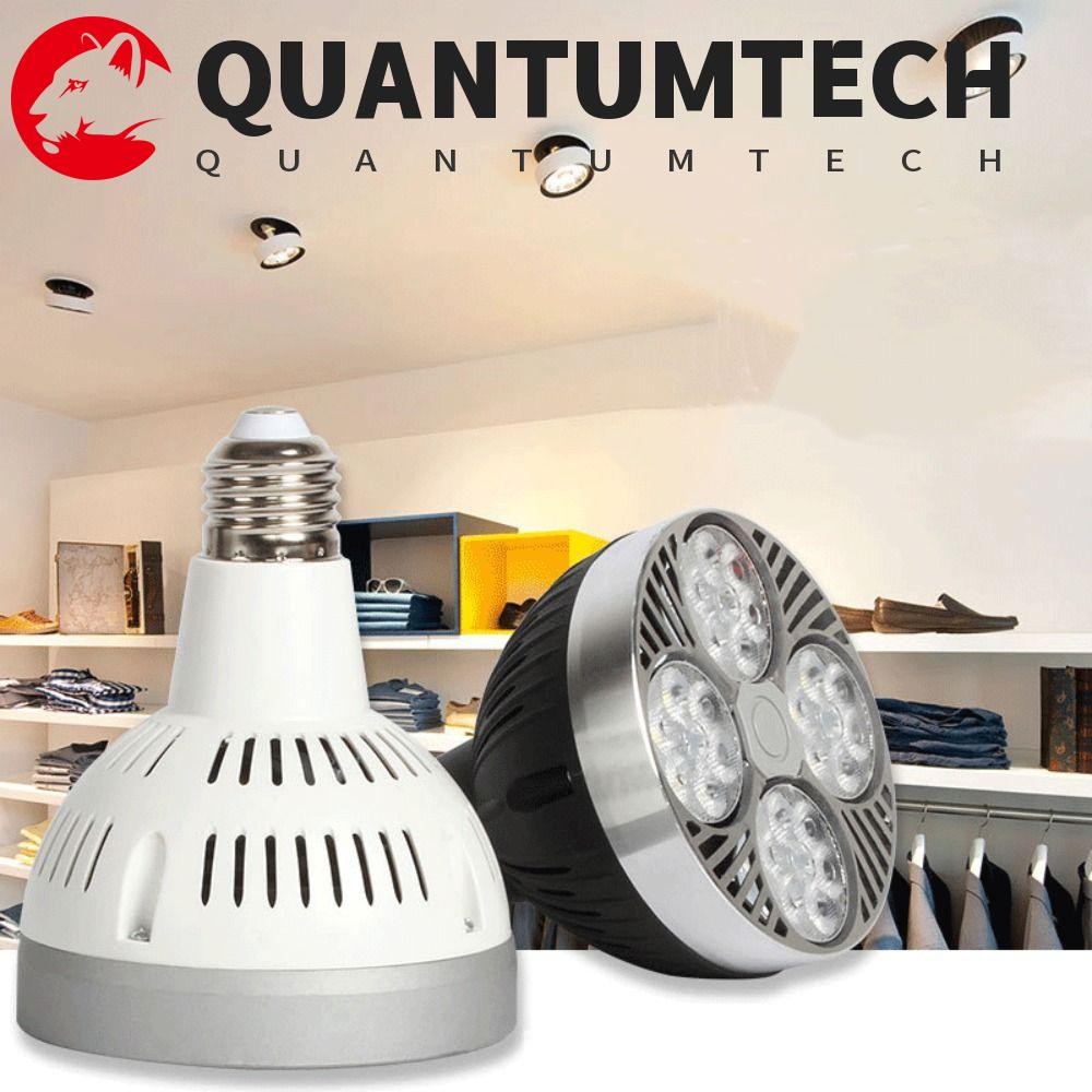 QUANTUMTECH หลอดไฟ LED, โคมไฟประหยัดพลังงานสีขาวอบอุ่นกําลังสูง, โลหะ Halide High Output Super ...