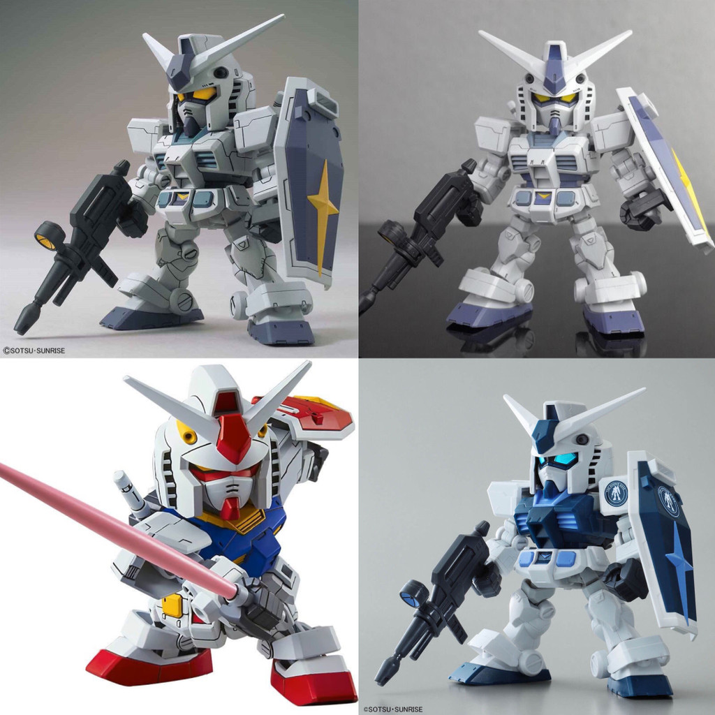 กันดั้มโมเดล SDEX RX-78-2 Q Version Warrior Yuanzu Gundam ...