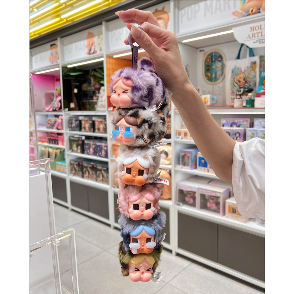 POPMART POPMART Crying Baby CRYBABY Leopard Leopard Cat Cat Series ไว ...
