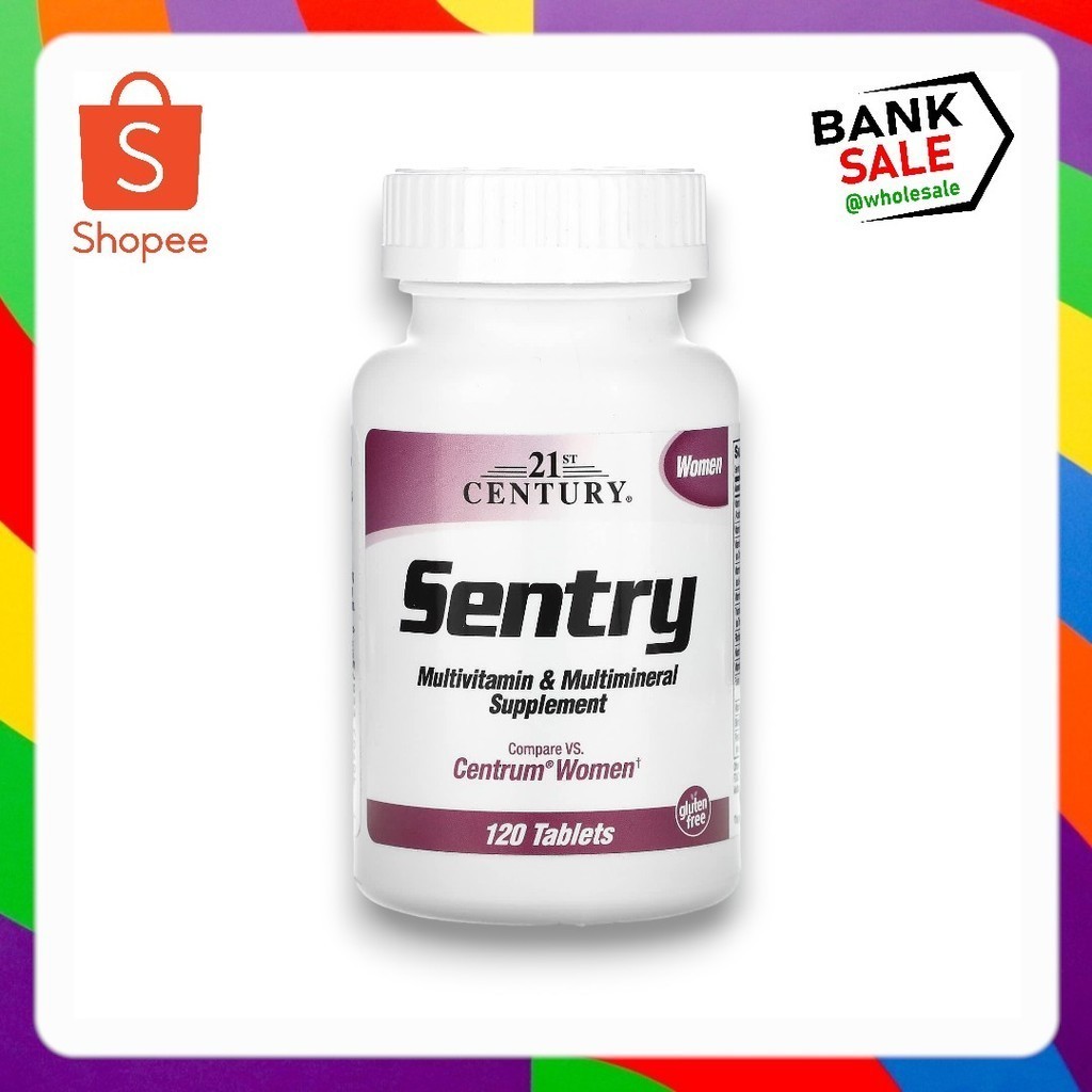 21st Century, Sentry Women, Multivitamin & Multimineral Supplement, 120 ...