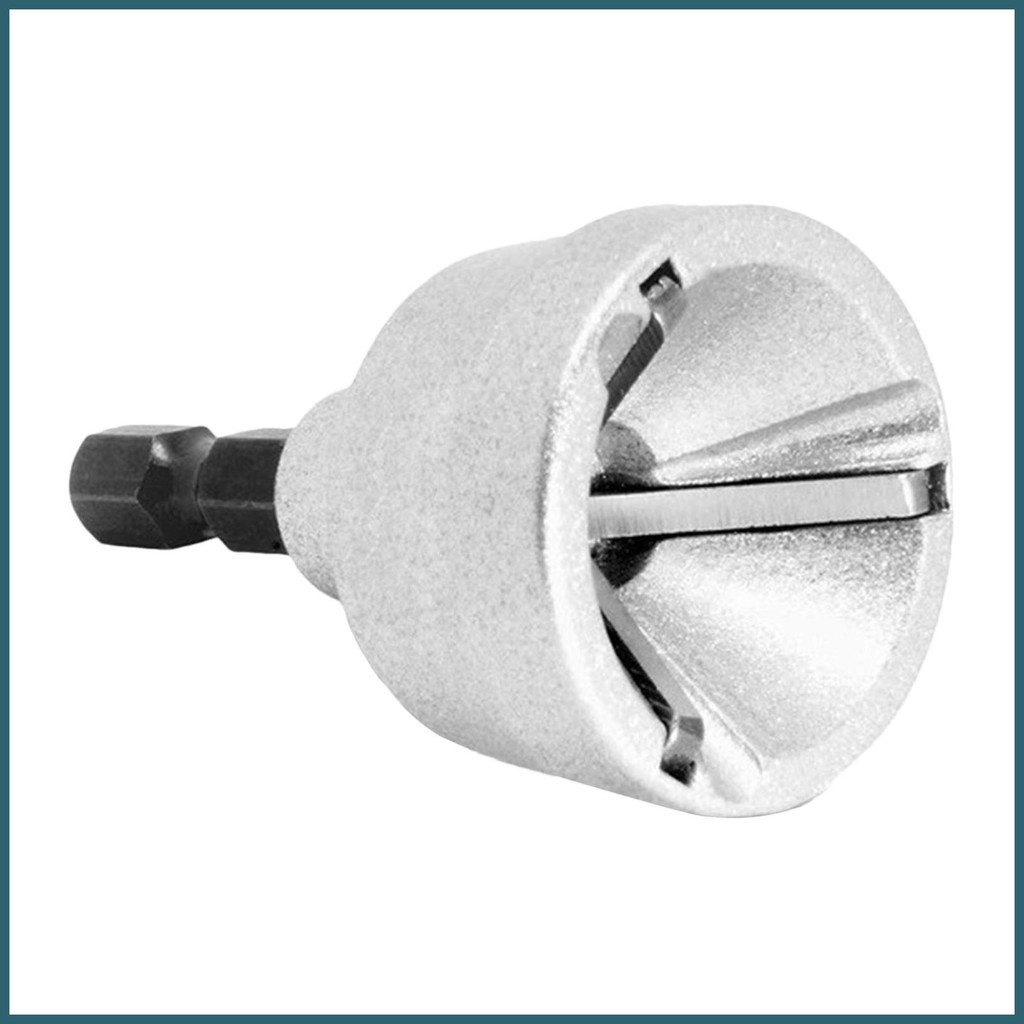 เหล็ก Burr Remover Quick Release Shank เหล็ก Chamfer ด้าย Trimmer สกรู ...