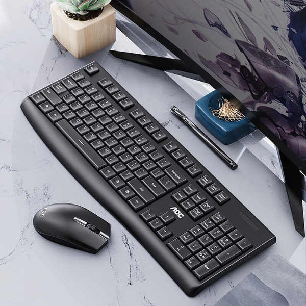 keyboard keyboard mechanical AOC KM210 คีย์บอร์ดไร้สายและเมาส์คอมโบ ...