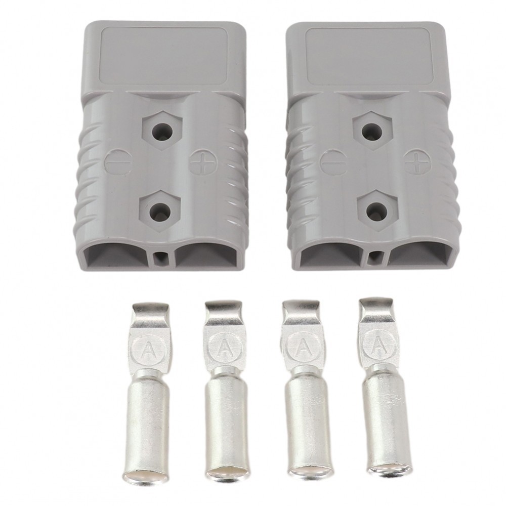 【AMANDA】Plug &terminals GREY/RED Straight Plug 175 AMP BATTERY POWER ...