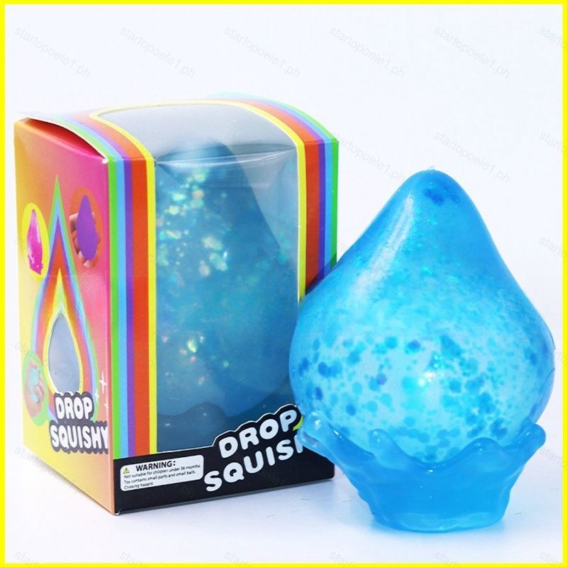 Bx Needoh Nice Cube Water drop นวดความเครียดของเล่นฟื้นตัวช้าของเล่นบีบ ...