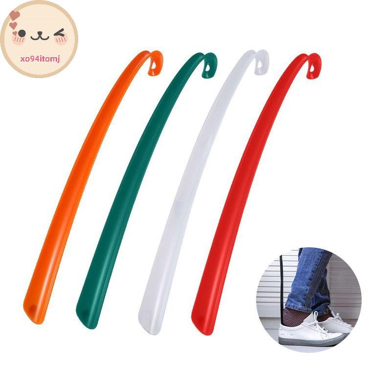 Xotomj พลาสติกยาวพิเศษ Shoehorn Lazy Shoe Helper ด้ามยาวรองเท้า Lifter ...