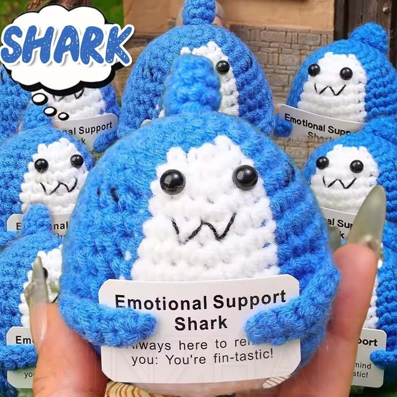 Positive Energy Shark Doll - น่ารัก ตลก สร้างสรรค์ - ของขวัญเด็ก ...