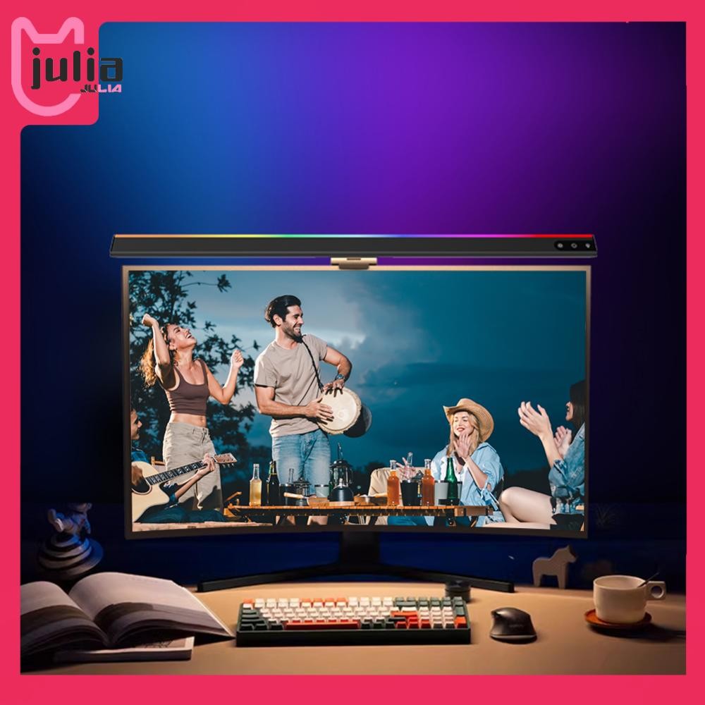 [Julia1.th] Rgb Monitor Light Bar USB Eye-Care Screen Hanging Light 5 สีหรี่แสงได้ | Shopee Thailand