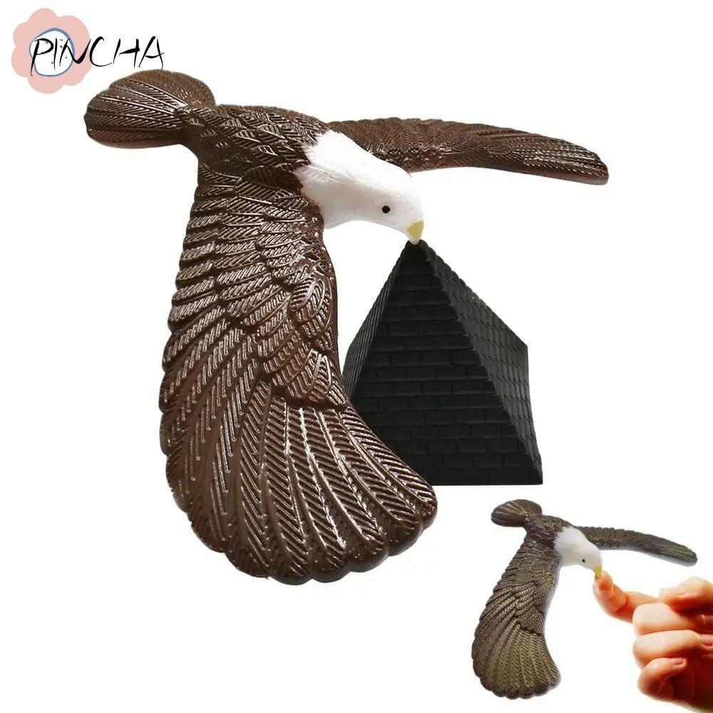 PINCHA Balancing Eagle Bird ของเล่น, พีระมิดของขวัญทางกายภาพ Gravity Science Balance Bird ของ ...