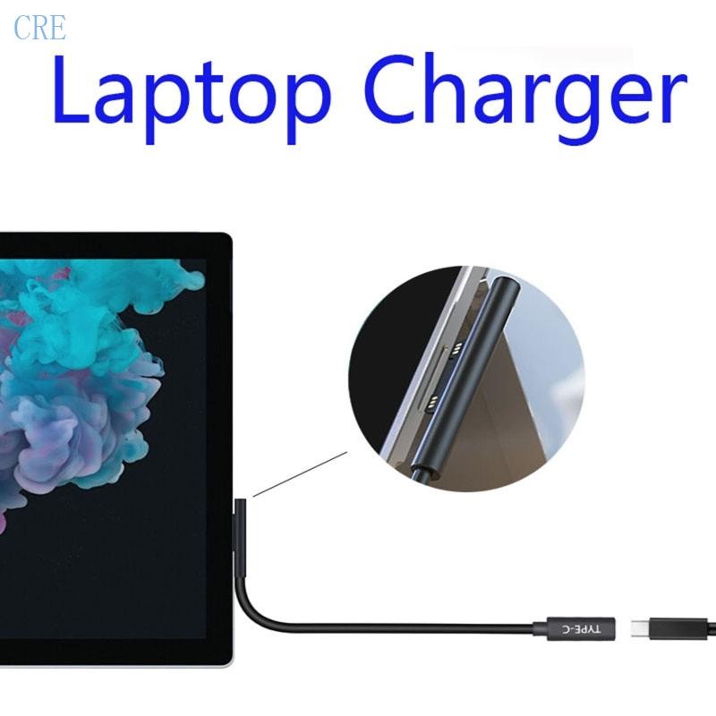 CRE 15 ซม. สําหรับ Surface 7 6 5 4 3 สายชาร์จ PVC Type C หญิง PD ...
