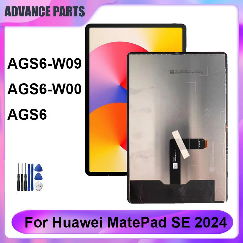จอแสดงผลแท็บเล็ตขนาด 11 นิ้วสำหรับ Huawei MatePad SE 2024 AGS6-W09 AGS6 ...