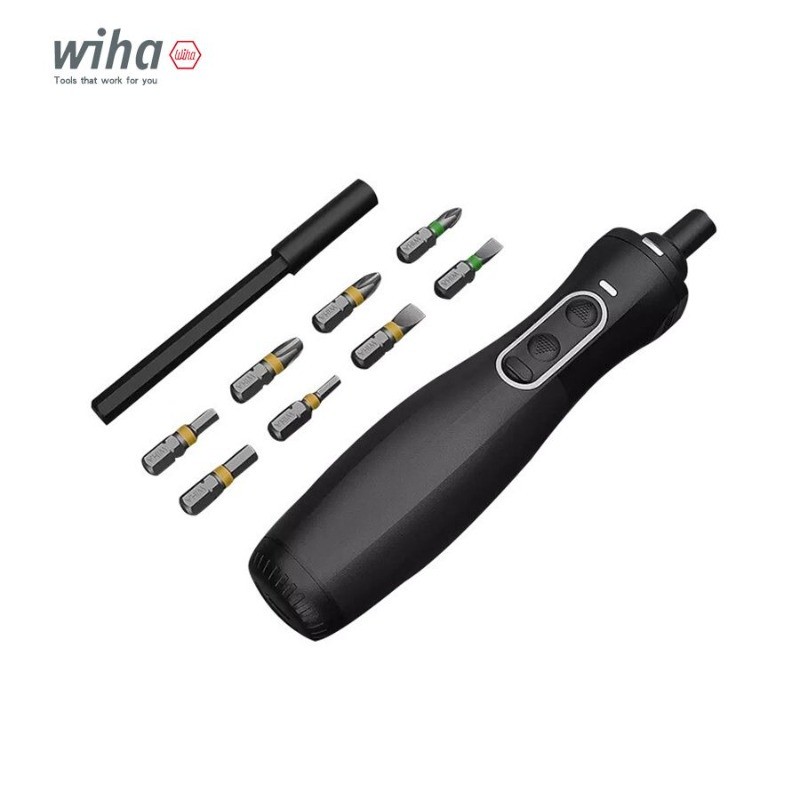 Wiha Zai House 10 กุญแจสล็อตไร้สายพร้อมชุดบิตซ็อกเก็ตอะแดปเตอร์ขยาย ...