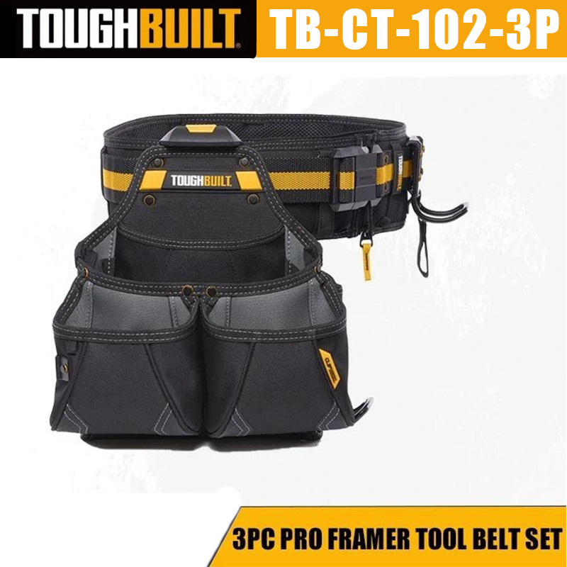 Toughbuilt Handyman-อุปกรณ์เข็มขัดที่ทนทานสําหรับบริการหนัก-2 Cliptech ...