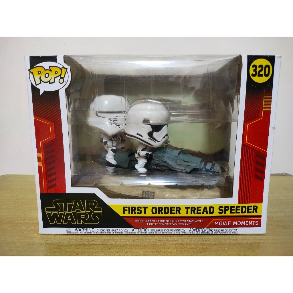 Funko Pop Moment Star Wars - First Order Tread Speeder [กล่องใหญ่] #320 ...