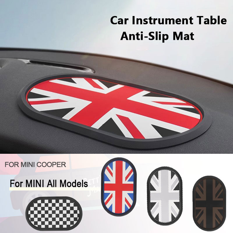รถ Dashboard Non Slip Mat สําหรับ MINI Cooper S R50 R53 R52 R55 R56 R60 ...