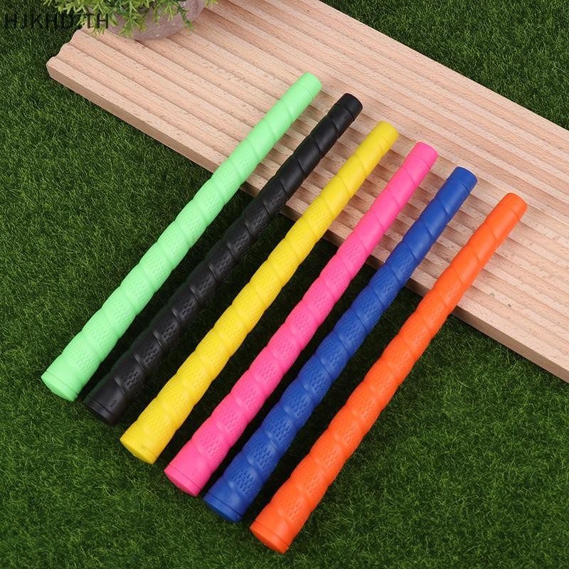 [ดีกว่า] 1pc Universal Golf Handle Grip สีทึบยางกันลื่นมาตรฐาน Swing ...