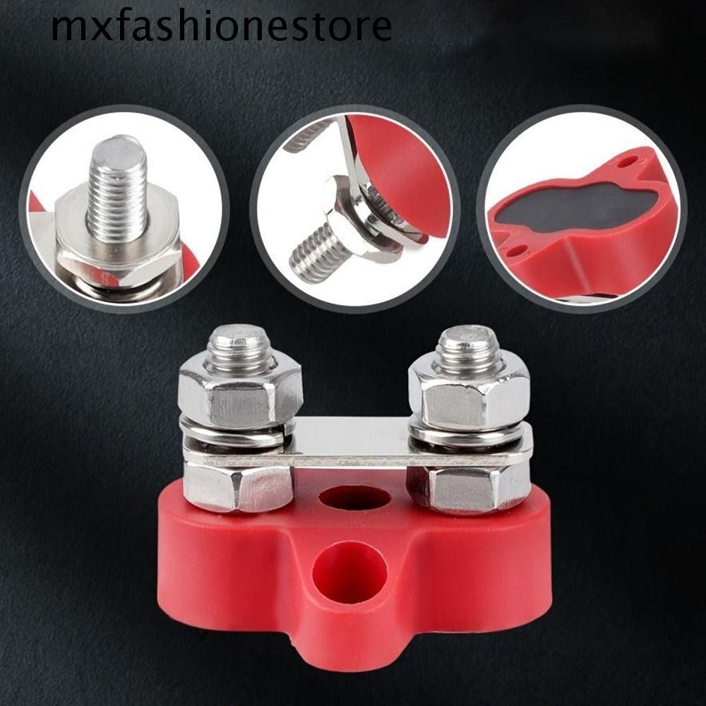 MXFASHIONE Terminal Block Studs, Heavy Duty M8 Power Distribution Stud, RV อุปกรณ์เสริม 12 V/24 ...