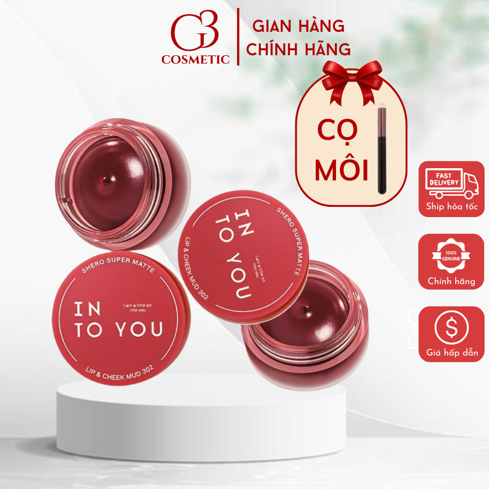 [INTO YOU] INTO YOU ลิปสติกและบลัชออนผสมในรูปแบบมูส 5g ในสีริมฝีปาก ...