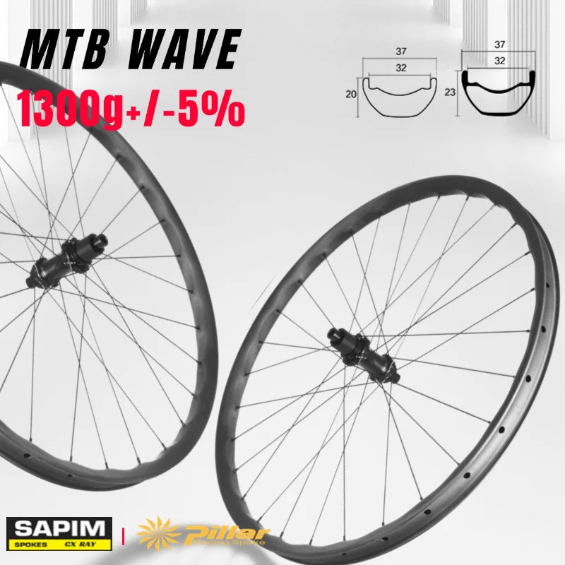 ชุดล้อคาร์บอน TAGOOLA 29er MTB Wave ระบบ Ratchet 36T ฮับ CXRAY 28 รู ...