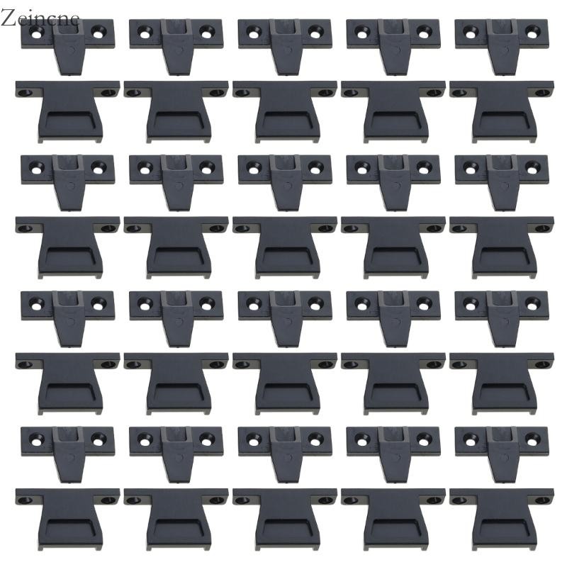 Zein 20 ชิ้น Push in Plinth Fasteners อุปกรณ์กด Fit แผงคลิปการเชื่อมต่อ ...