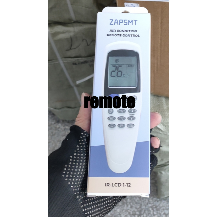 ใหม่ IR-LCD 7N IR-LCD5 สําหรับ Saijo Denki Remote Air Conditioner SCV ...
