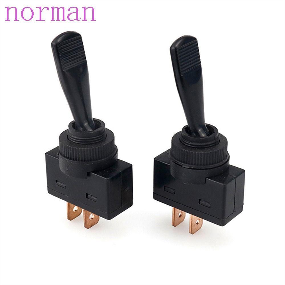 NORMAN Toggle Switch 2Pin 12V DC 20A Contacts Switch สวิตช์เปิด/ปิด ...