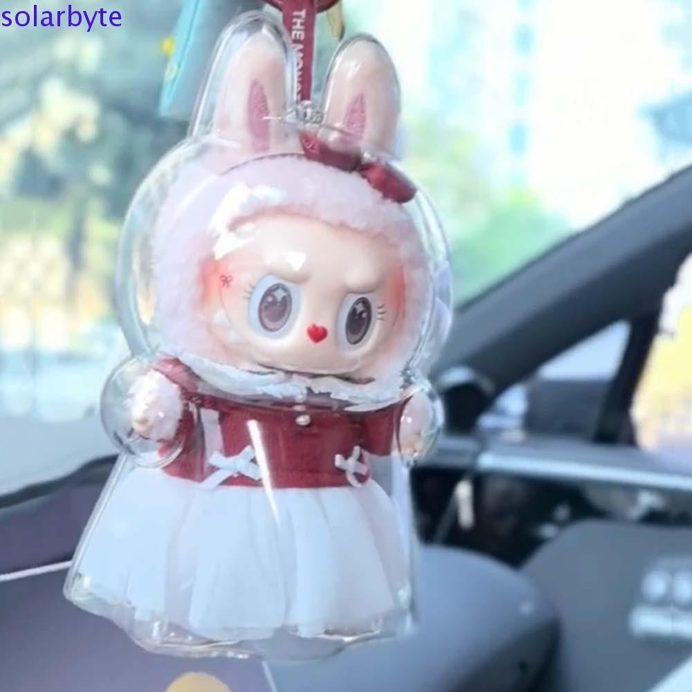 SOLARBYTE กระโปรง Labubu เกราะป้องกัน, ถุงเก็บ Milan Labubu กันน้ําป้องกันการสูญหาย, สะสมที่ถอด ...