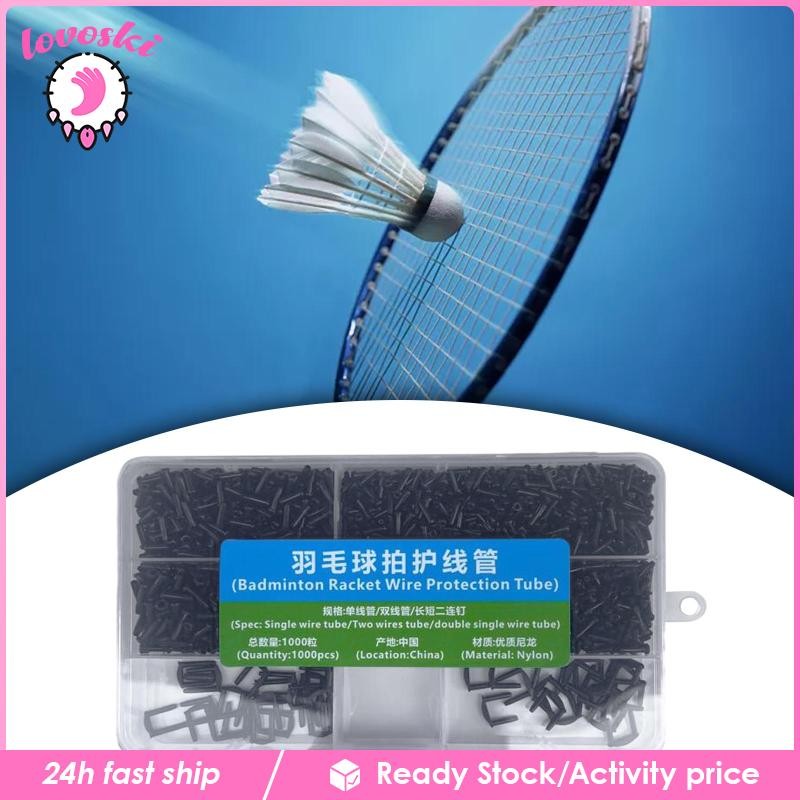 [Lovoski] ไม้แบดมินตัน Grommets แบดมินตัน Racquet ตาไก่ Universal แบบพกพาการบํารุงรักษา ...