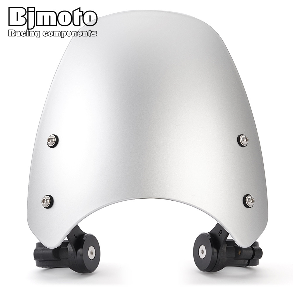 กระจกรถจักรยานยนต์สําหรับ Triumph Bonneville Bobber Wind Deflector ...
