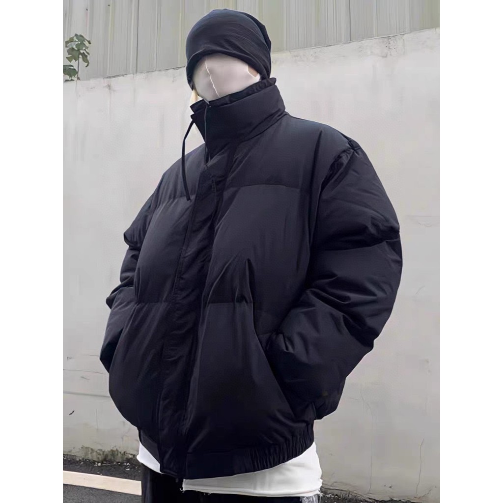 Fog double line ESSENTIALS 3M เสื้อแจ็คเก็ตผ้าฝ้ายขนมปังสะท้อนแสง ...