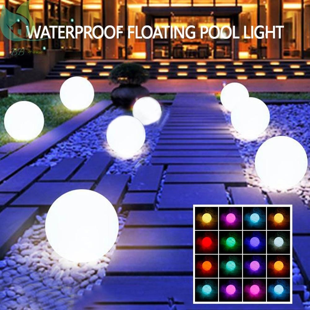 Led Night Light Ball LED เรืองแสง Ball Light w/Remote 16 RGB เปลี่ยนสี ...