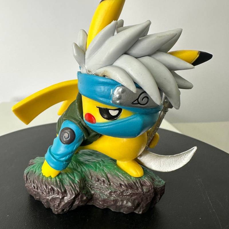 Fire Shadow Pikachu Cos Immortal Naruto Kakashi Battle Form Bag ...