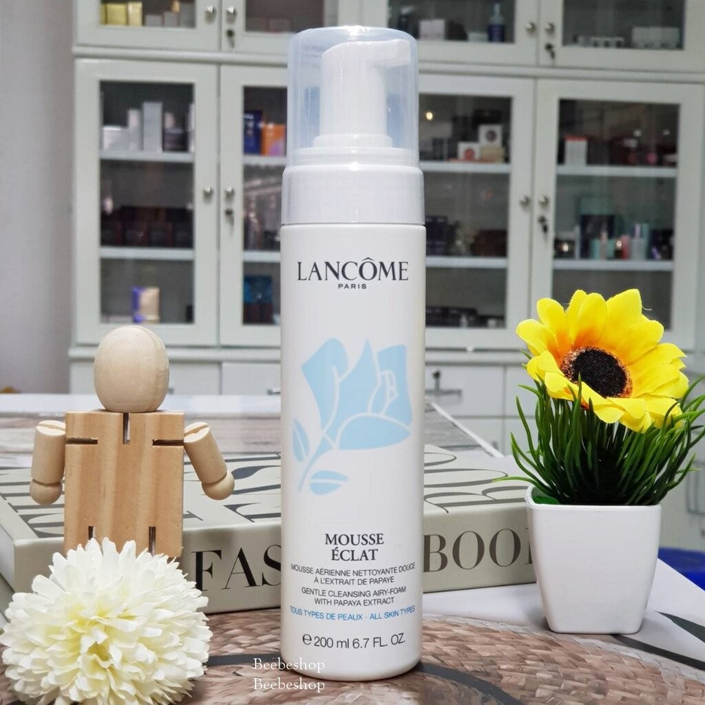 Lancome Mousse Eclat Gentle Cleansing Airy-Foam With Papaya Extract ...