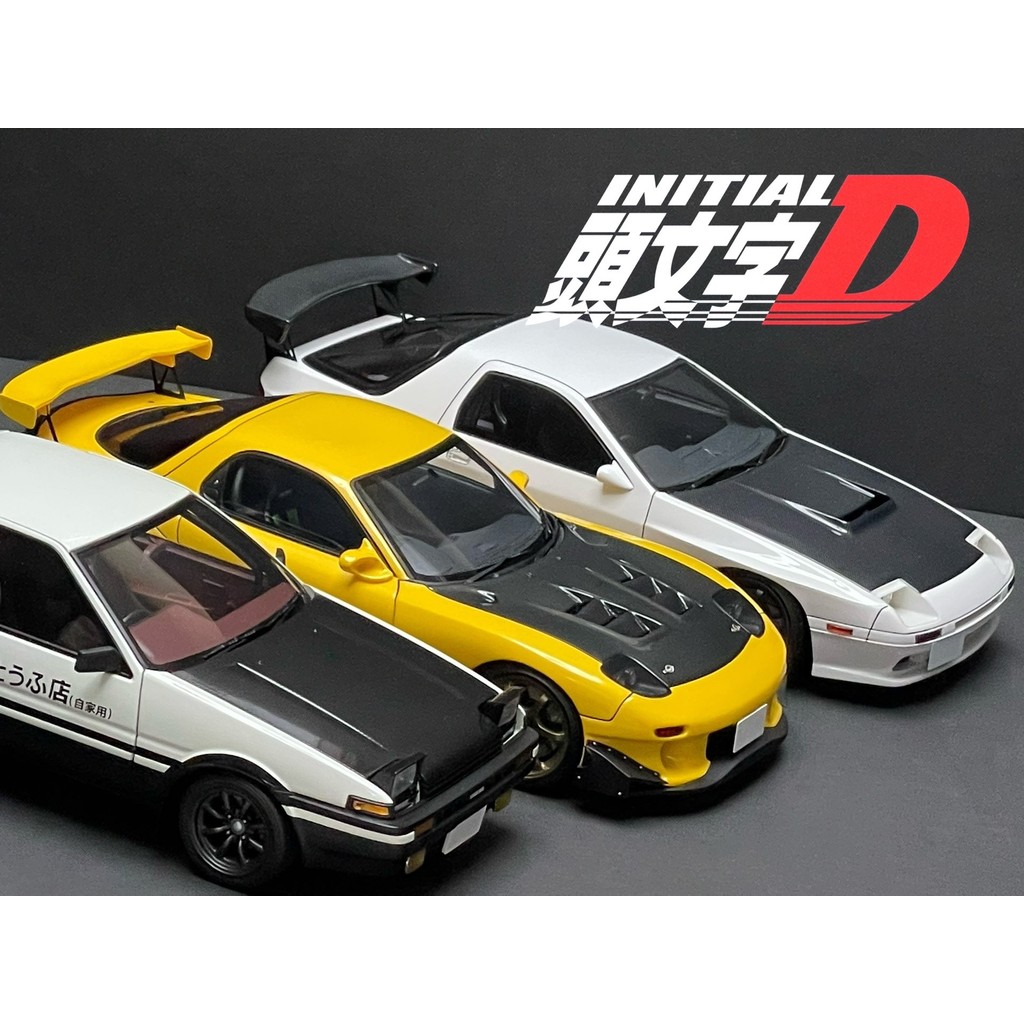 1/18 Initial D Project D Fleet Built by Ryosuke Takahashi The Strongest ...