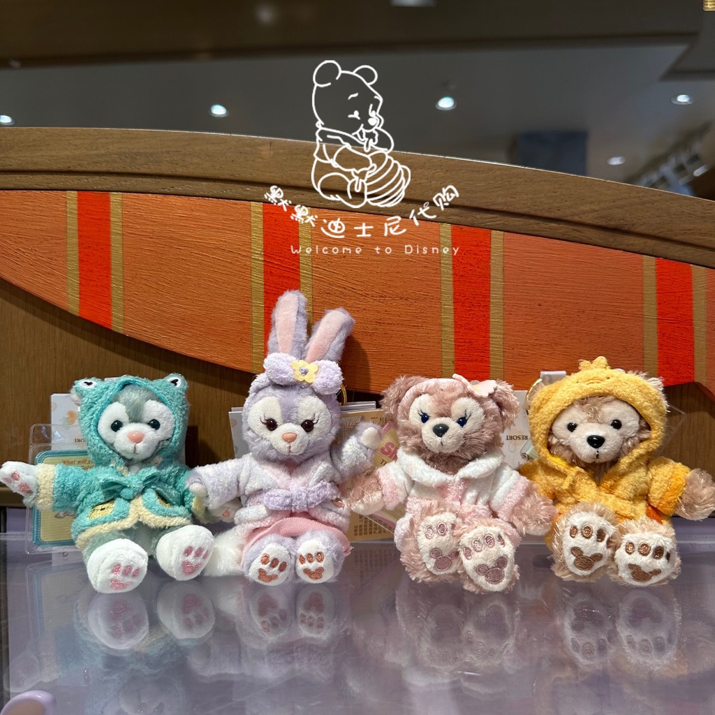 [คลังสินค้าพร้อม] Shanghai Disney เสื้อคลุมอาบน้ํา Star Delu Duffy ...