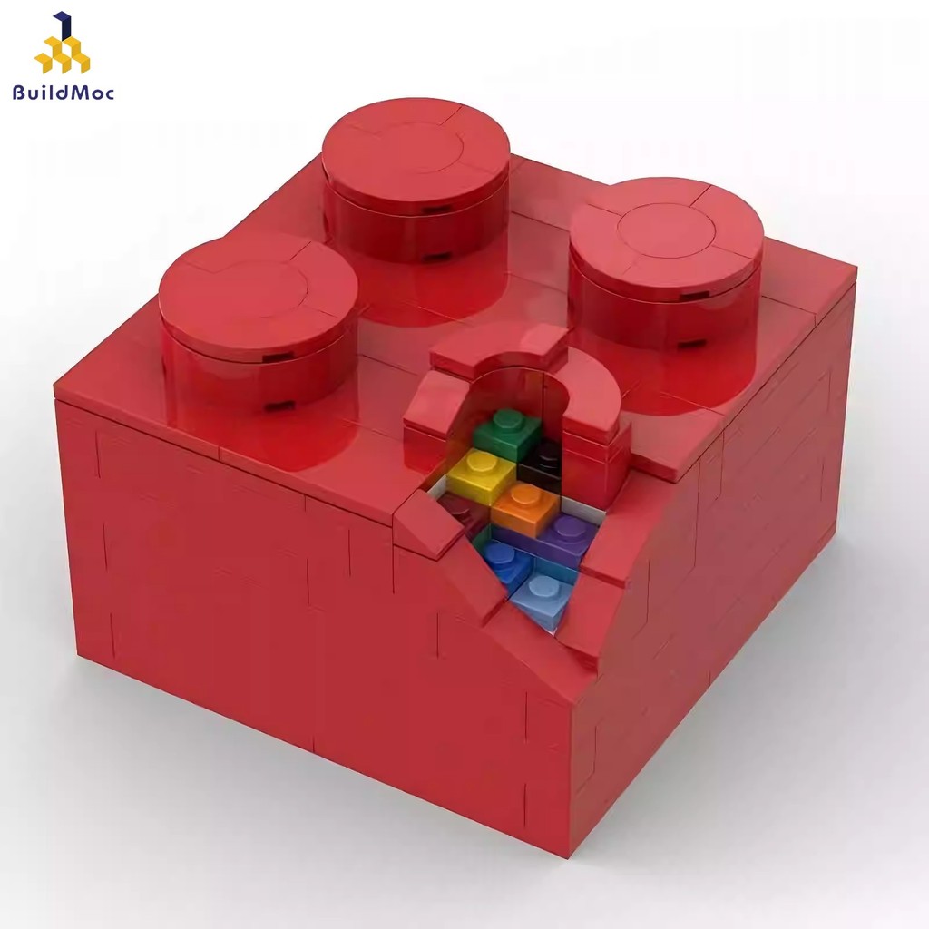หัก 2x2 อิฐรุ่น Building Blocks ประกอบของเล่นของขวัญ 109PCS อิฐ MOC ...