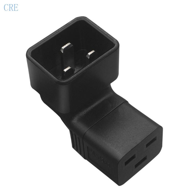 CRE C20 ถึง IEC320-C19 Power Adapter 3Pin Terminals Socket Adaptor Male ...