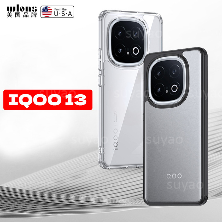 สําหรับ Vivo IQOO 13 12 2024 เคสโทรศัพท์ใสดีปลอกคุณภาพสูง IQOO13 IQOO12 12Proพลาสติกแข็งFrosted ...