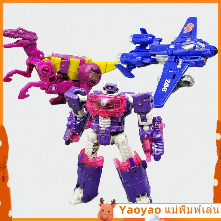 Transformers Viper Sasser แมงมุมสีแดงไดโนเสาร์ล็อคเหล็ก IDW ของเล่นรุ่น ...