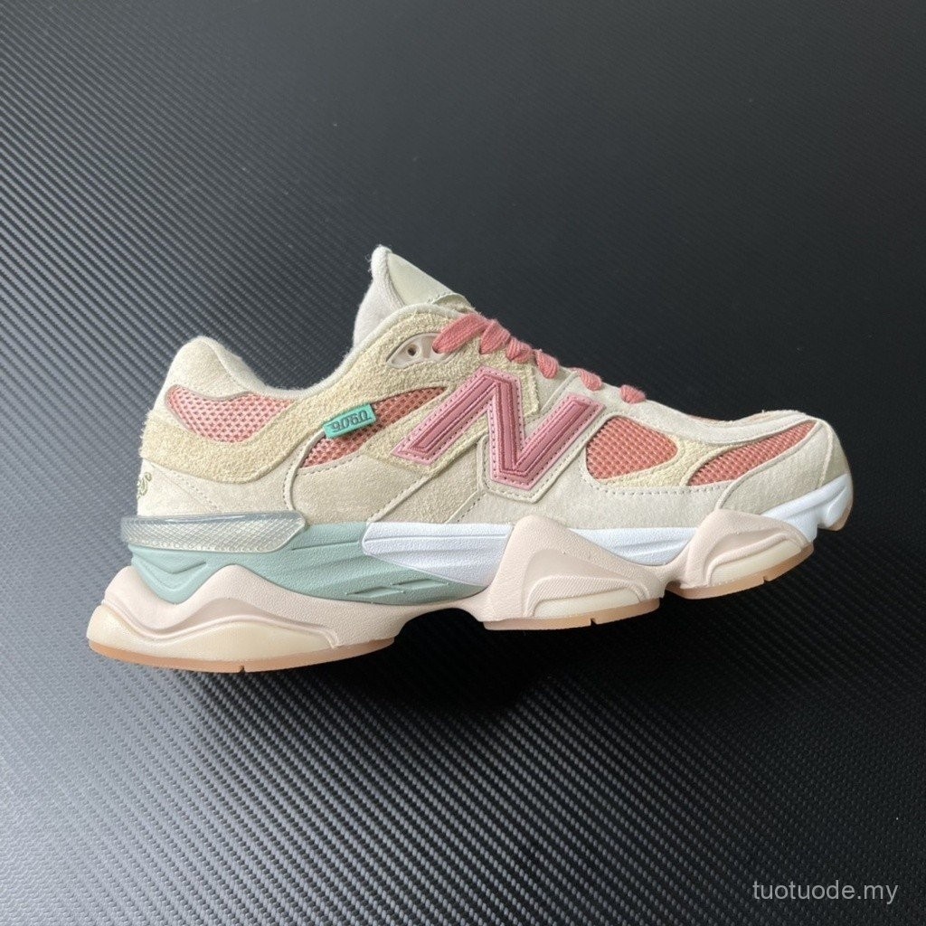 Joe freshgoods x New Balance 9060 nb9060สีชมพูก๋วยเตี๋ยวข้าว (คุณภาพ ...