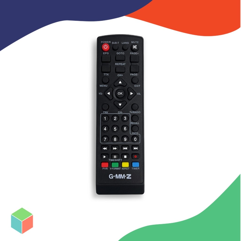 รีโมทกล่องดิจิตอลทีวี GMM Z Remote ZT-1 | Shopee Thailand