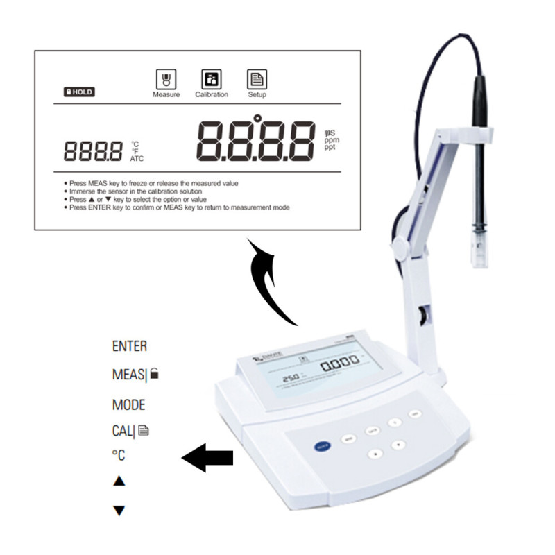 Benchtop Conductivity TDS Meter Temperature Tester Water Quality ...