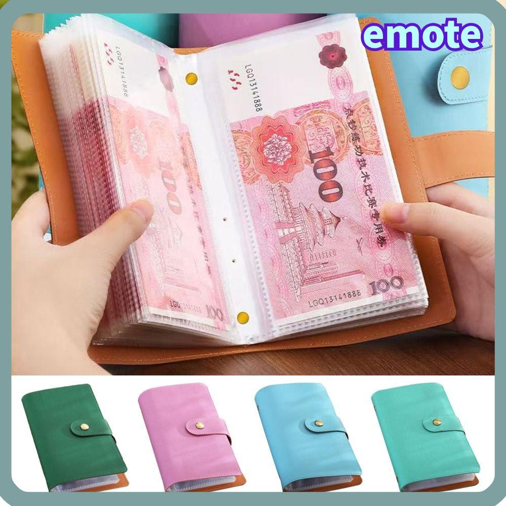 Emote 100 ซองประหยัดเงิน Challenge, กันน้ําประหยัดเงิน Mini Binder ...