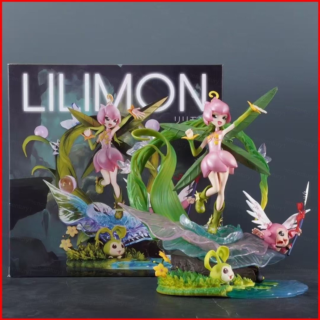Ys Digimon Adventure Action Figure Fladramon Lillymon ตุ๊กตาของเล่น ...