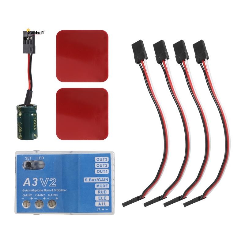 A3 V2 flight controller stabilizer 4 โหมดเที่ยวบินสําหรับ RC เครื่องบิน ...